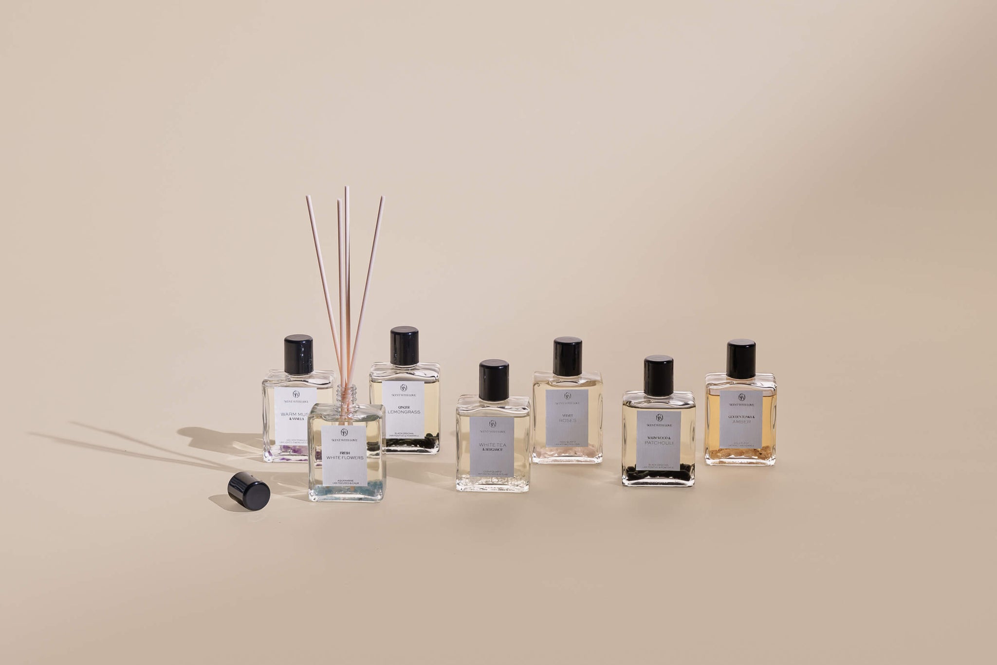 Scent with Love | Workshops | Crystal Infused Homefragrances